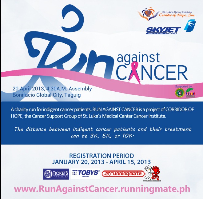 Cancer Marathon Poster