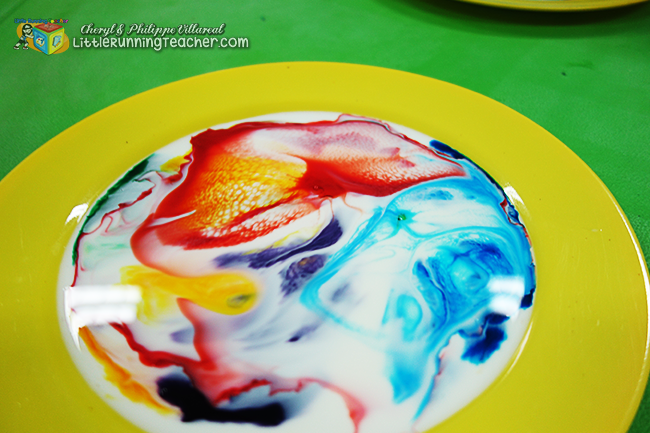 Science and Art: Marbled Milk Painting « Little Running Teacher